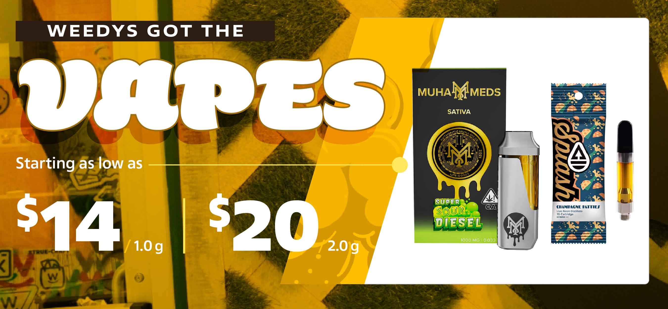 Weedys Monroe Dispensary | 50% Off Your 1st Order