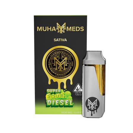 Muha Meds: MuhaMeds 2g Disposable Vape - Super Sour Diesel